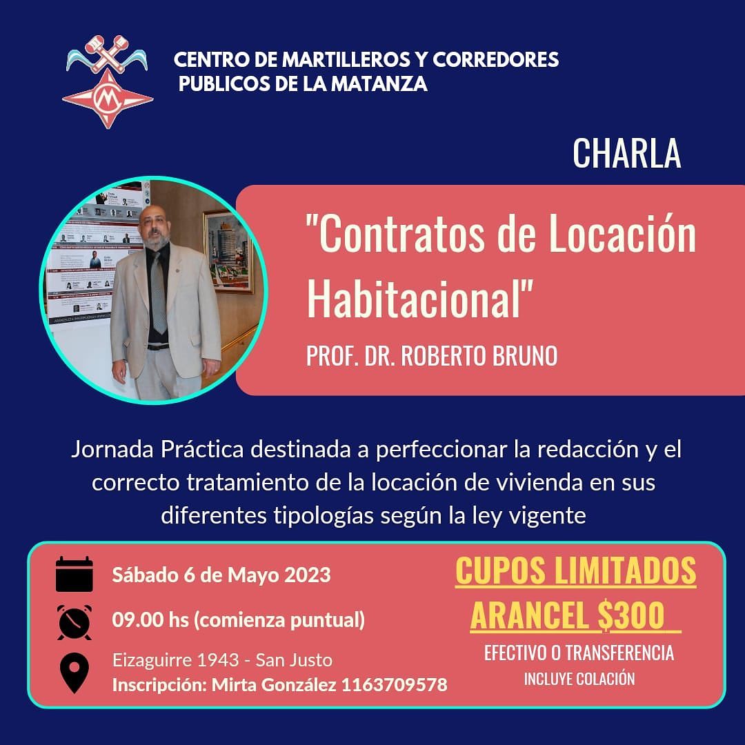 Charla con el Prof. Dr. Roberto Bruno